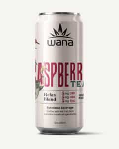 Raspberry Iced Tea 4 Pack by Wana | Drinks | Wanderous